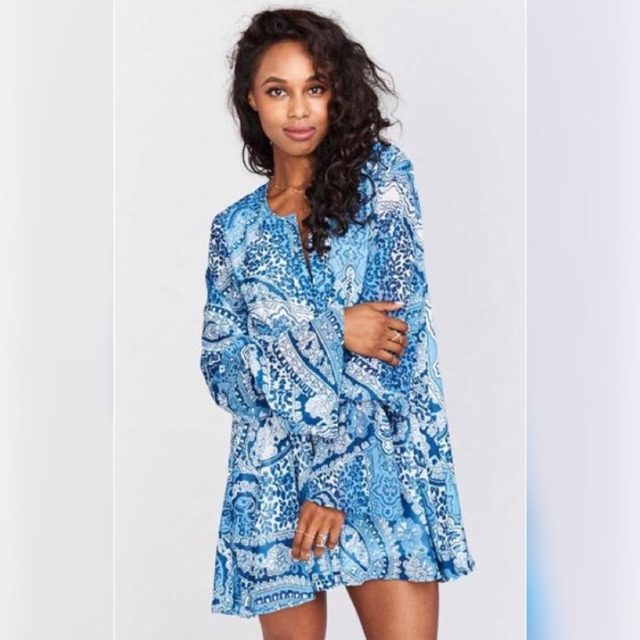 Show Me Your MuMu | Tops | Perveen Pirate Tunic In Plenty Paisley ...